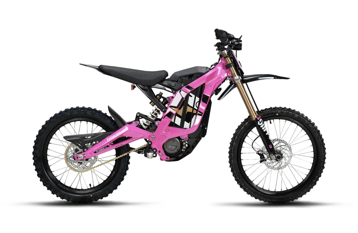 Surron Light Bee X Electric Dirt Bike Neon Pink (2025 Model) – Camera Electronic