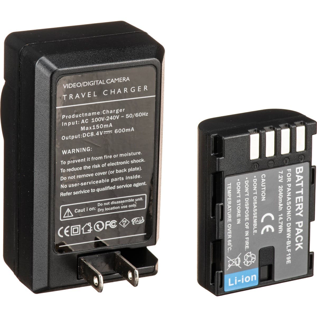Panasonic Battery Charger for DMW-BLF19E – Camera Electronic