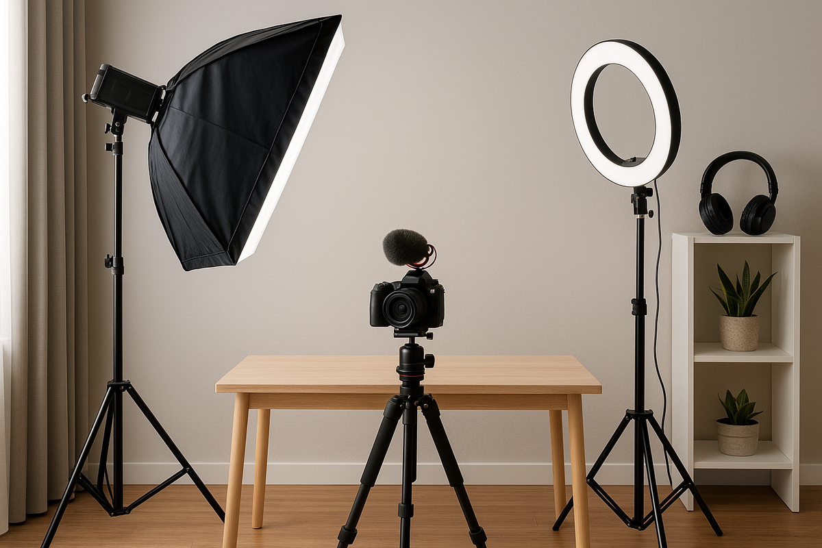 Lighting Kit Setup for DIY Creators in Perth | Camera Electronic