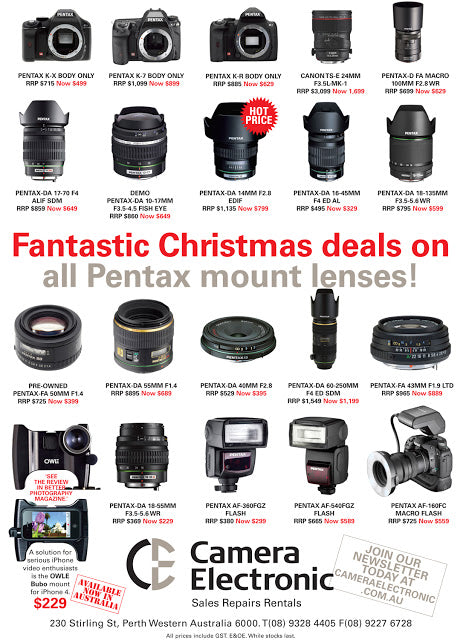 November Specials 2011 – Camera Electronic