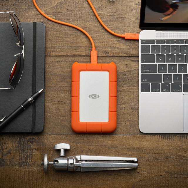 LaCie 8TB Rugged USB 3.0 Type-C Portable Drive – Camera Electronic