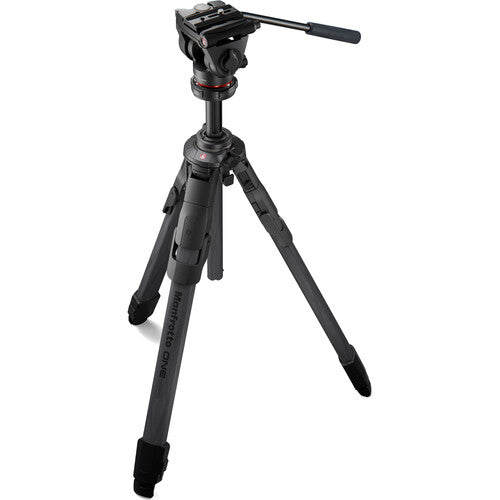Manfrotto ONE Hybrid Carbon Fibre Tripod + 500X Fluid Head – Camera ...