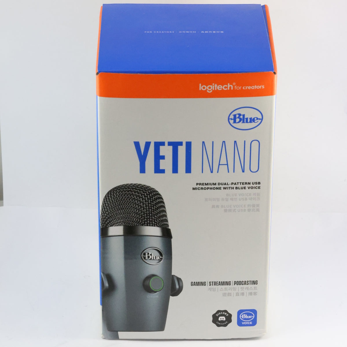 Pre-Owned Logitech Blue Yeti Nano USB Microphone - Black - In Box as N ...