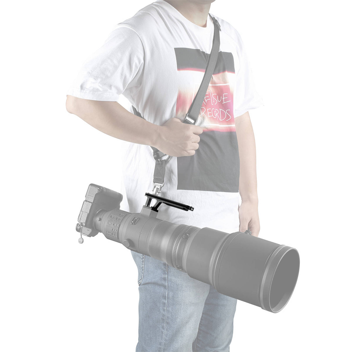 Leofoto NF-06 Arca Lens Foot for Nikon Telephoto and Zoom Lenses ...