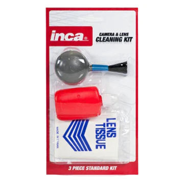 Inca Cleaning Kit - 3 Piece including Blower Brush, Micro Fibre Cloth ...