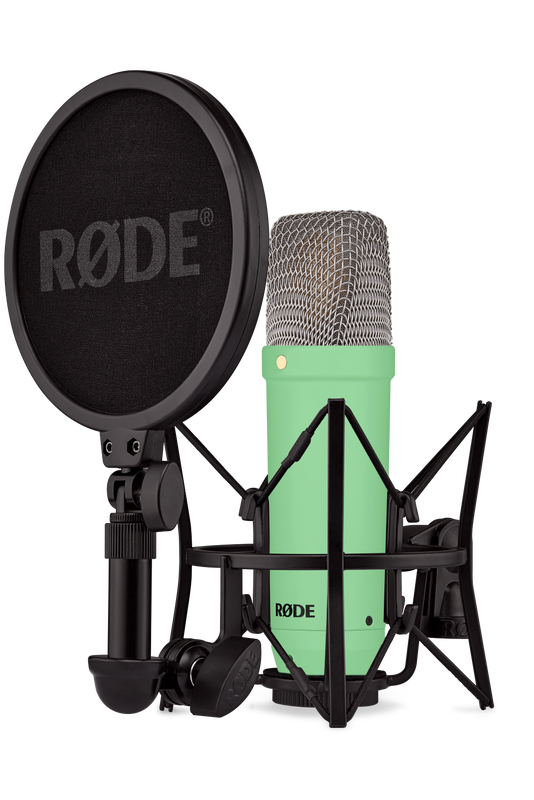 RODE NT1 Signature Series Large-Diaphragm Condenser Microphone (Green ...