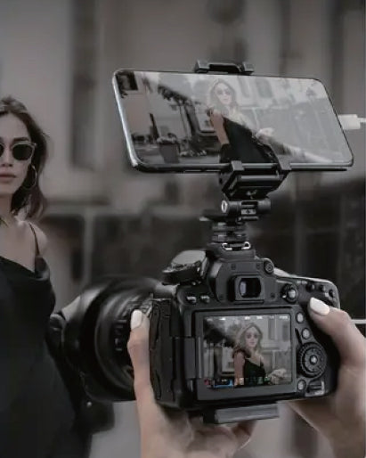 FireFly FPH-H3 Flip & Rotate Mobile Phone Holder – Camera Electronic