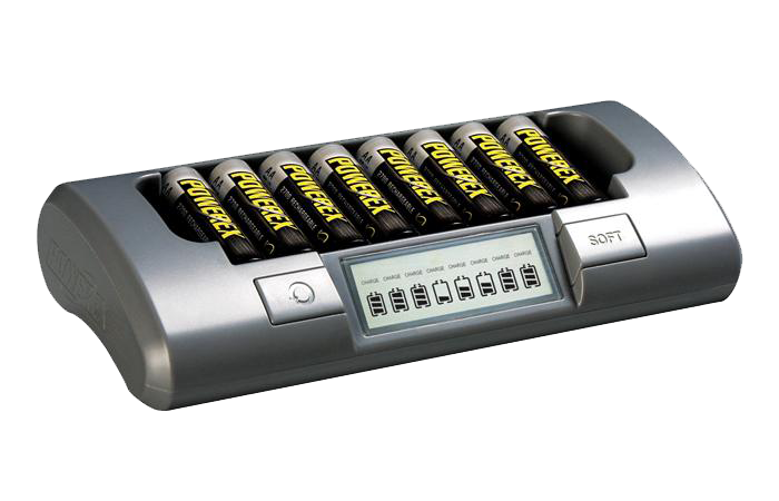 Maha Powerex MH-C800S Eight AA/AAA Smart Charger – Camera Electronic