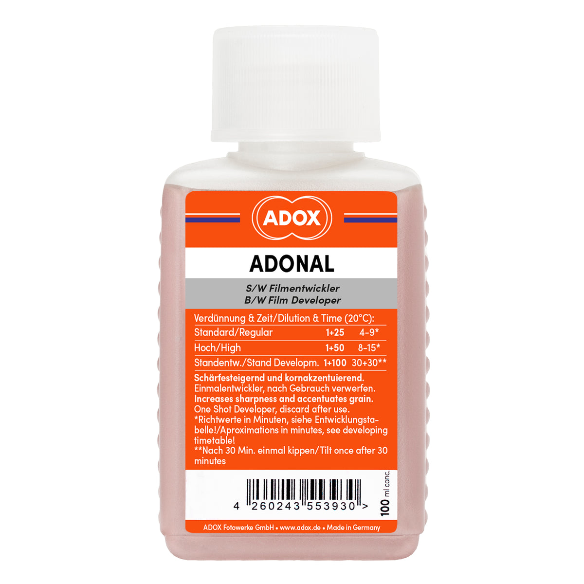 Adox Adonal (Rodinal) 100ml LCS – Camera Electronic
