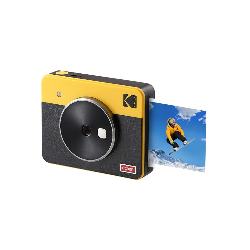 Kodak Mini Shot 3 Retro Yellow Instant Camera and Printer – Camera ...