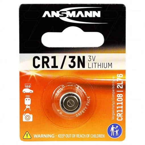 Ansmann CR1/3N 3V Lithium Battery – Camera Electronic
