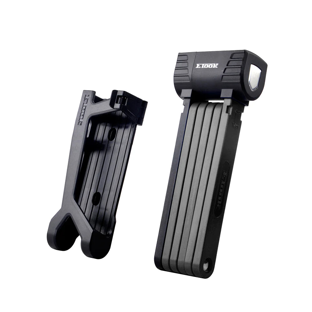 ETOOK Hardened Steel 90cm Folding Key Lock Black – Camera Electronic