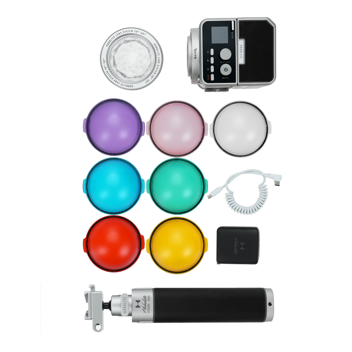 Hobolite Mini Max Bi-Color LED Light Travel Kit (Midnight) – Camera ...