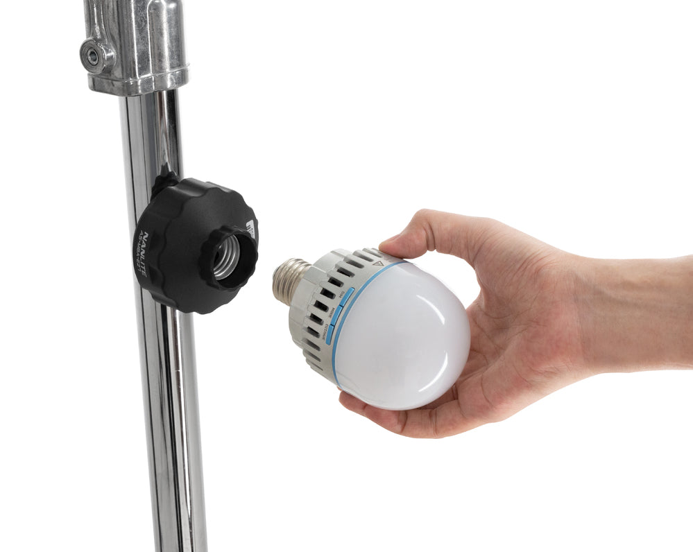 Nanlite E27 Magnetic Base Adapter for PavoBulb – Camera Electronic