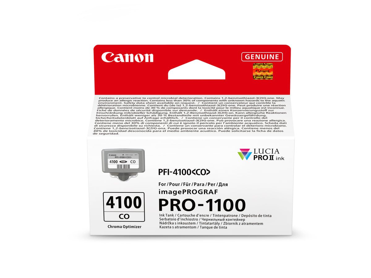 Canon PFI-4100 CO Chroma Optimiser Pigment Ink Tank (80ml) for PRO-110 ...