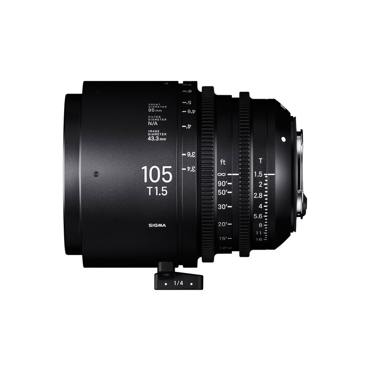 Sigma 105mm T1.5 Cine Lens - Sony E – Camera Electronic