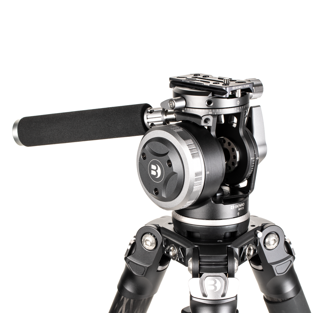 Benro Tortoise Columnless Carbon Fiber Three Series Tripod with GX35 ...