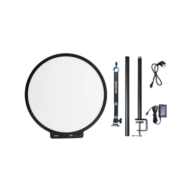 Aputure Amaran Verge Max Round LED Panel - Charcoal – Camera Electronic