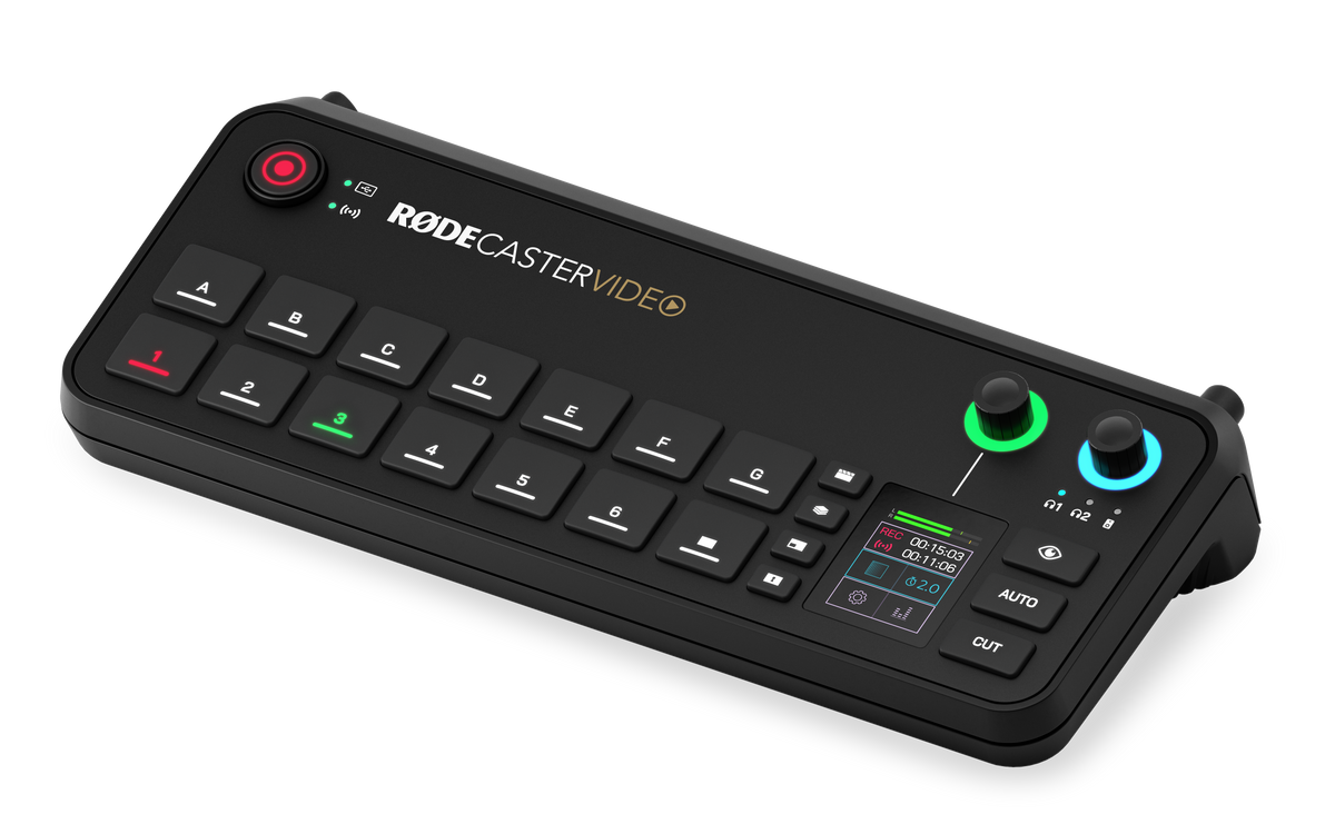 RODE RODECaster Video All-in-One Production Console – Camera Electronic