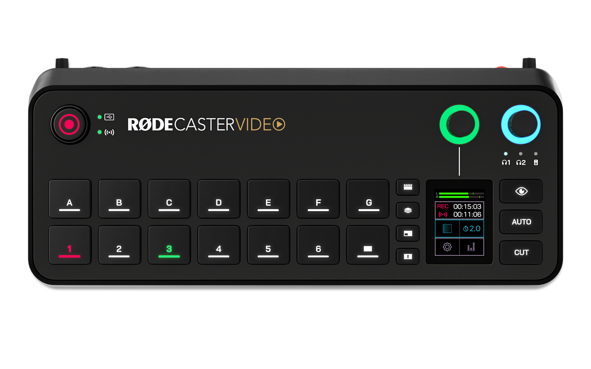 RODE RODECaster Video All-in-One Production Console – Camera Electronic