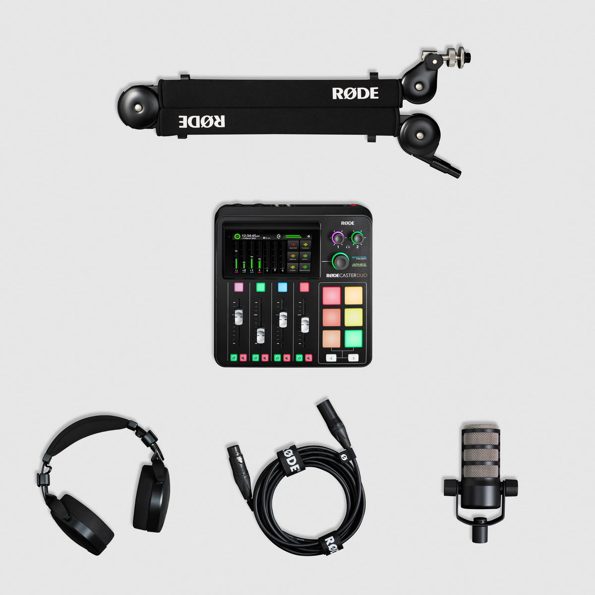 Rode RODECaster Creator Bundle (Single Person Podcast Kit) – Camera ...
