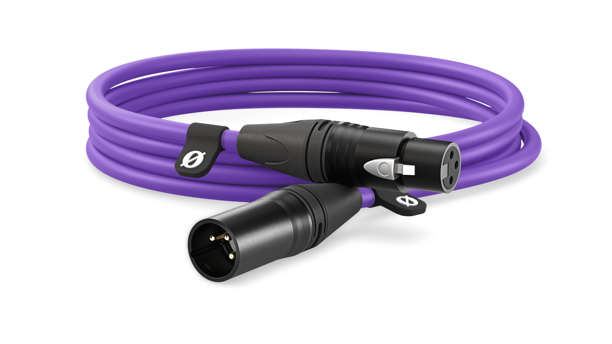 RODE XLR Male to XLR Female Cable (Purple, 3m) – Camera Electronic