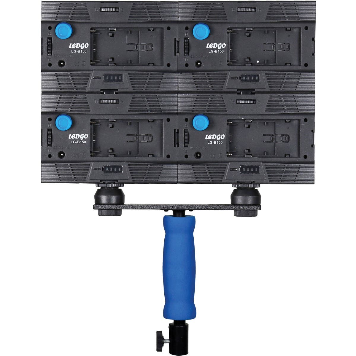 Ledgo 150 LED On-Camera Light Set with Handle (4-Pack) – Camera Electronic