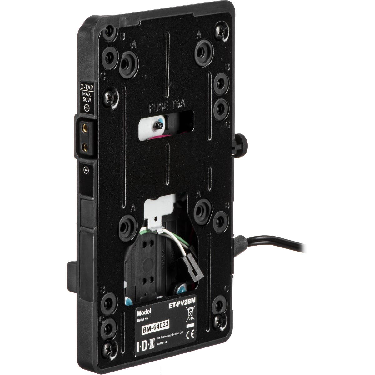 IDX System Technology V-Mount Adapter Plate for Blackmagic Cinema Came ...