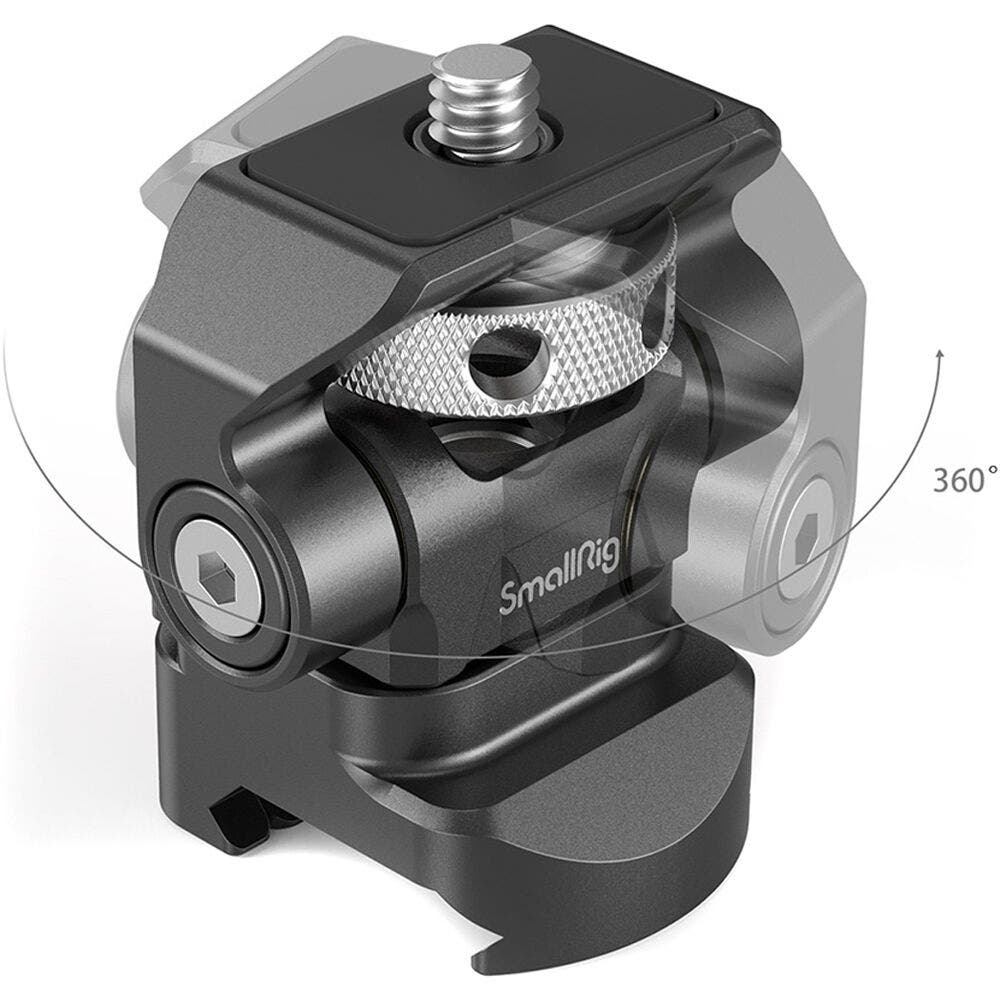 SmallRig Swivel and Tilt Monitor Mount with NATO Clamp Mount – Camera ...