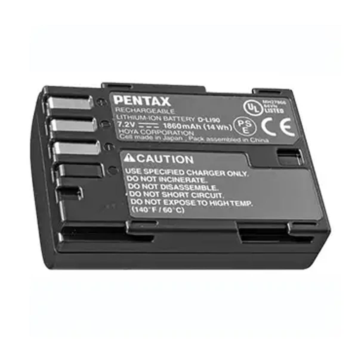 Pentax D-LI90 Rechargeable Lithium-Ion Battery – Camera Electronic