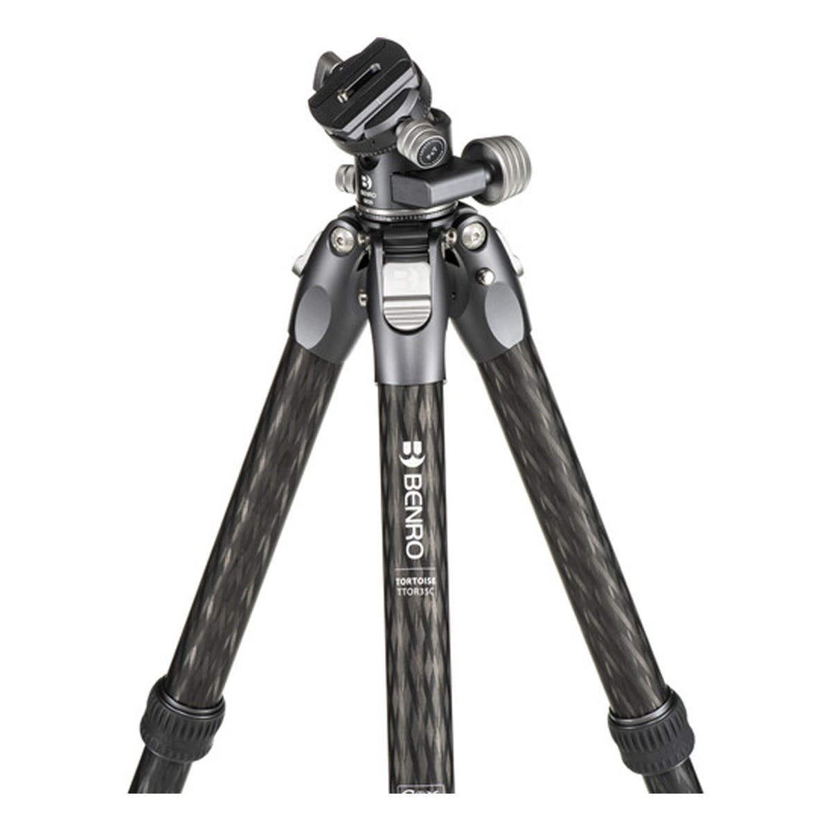 Benro Tortoise Columnless Carbon Fiber Three Series Tripod with GX35 ...