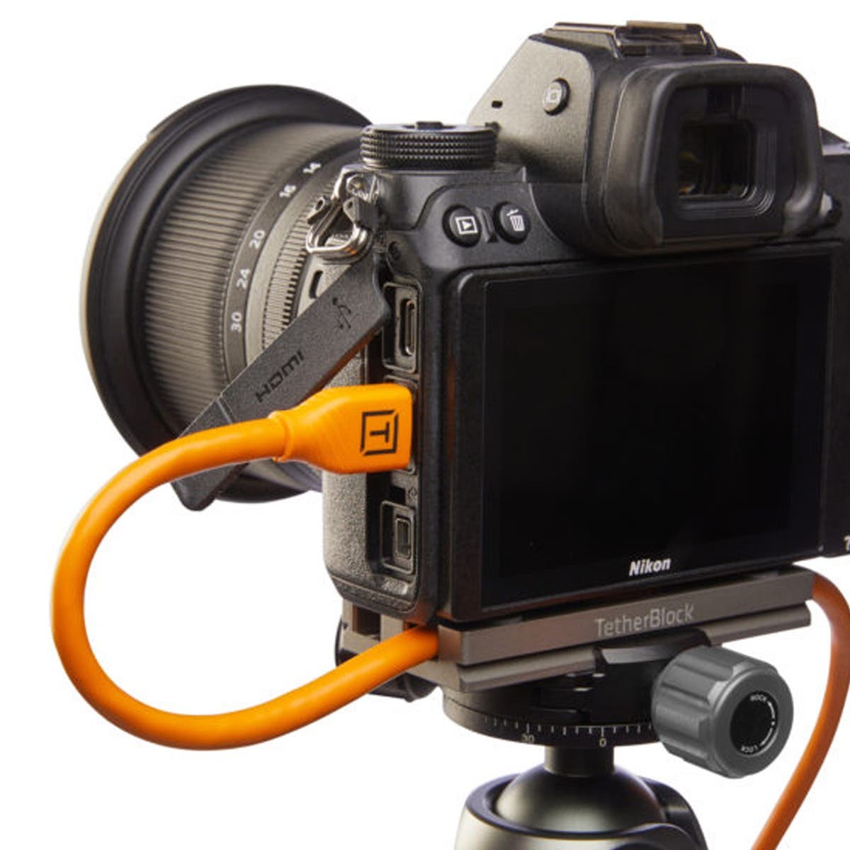 Tether Tools TetherPro HDMI Mini to HDMI 2.0 Orange – Camera Electronic