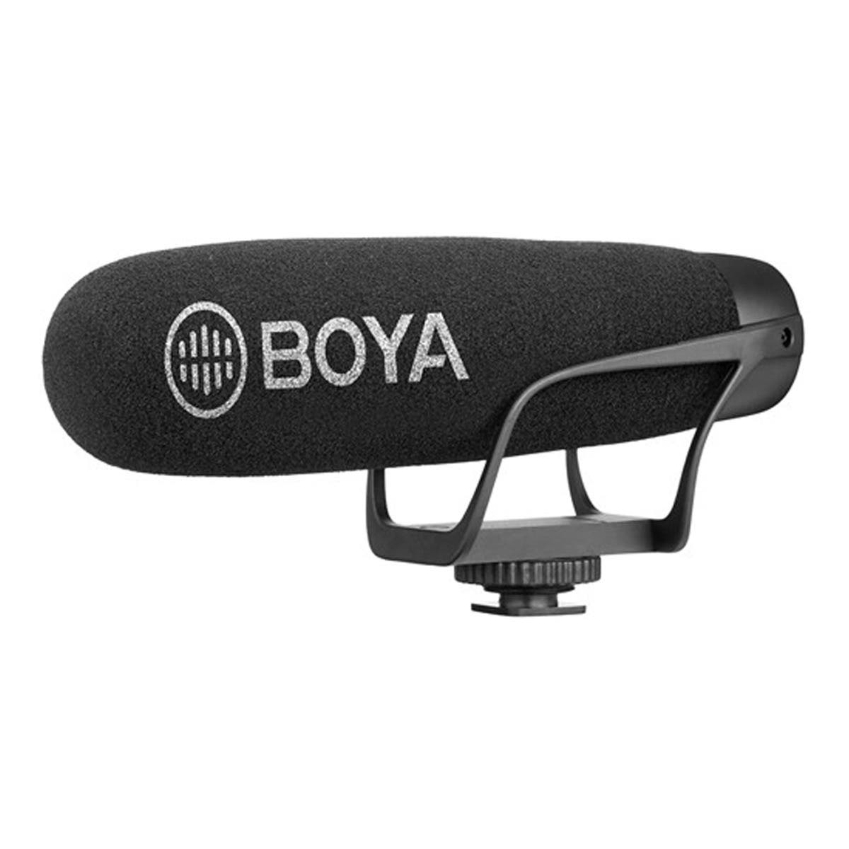 BOYA BY-BM2021 Camera-Mount Supercardioid Shotgun Microphone – Camera ...