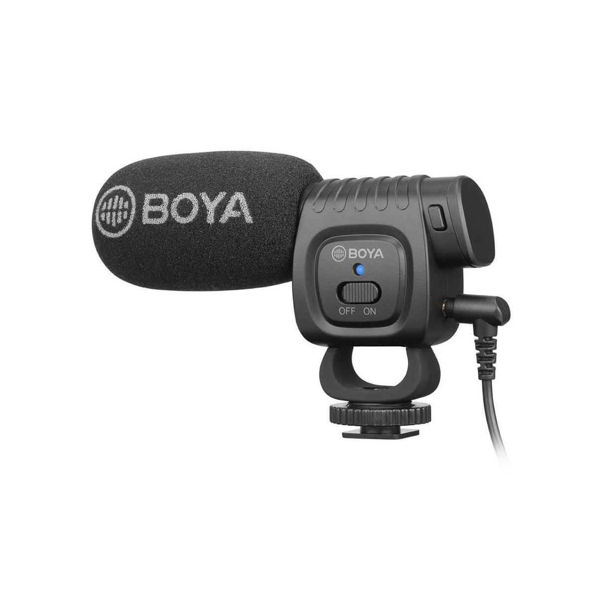 BOYA BY-BM3011 Compact On-Camera Cardioid Condenser Shotgun Microphone ...