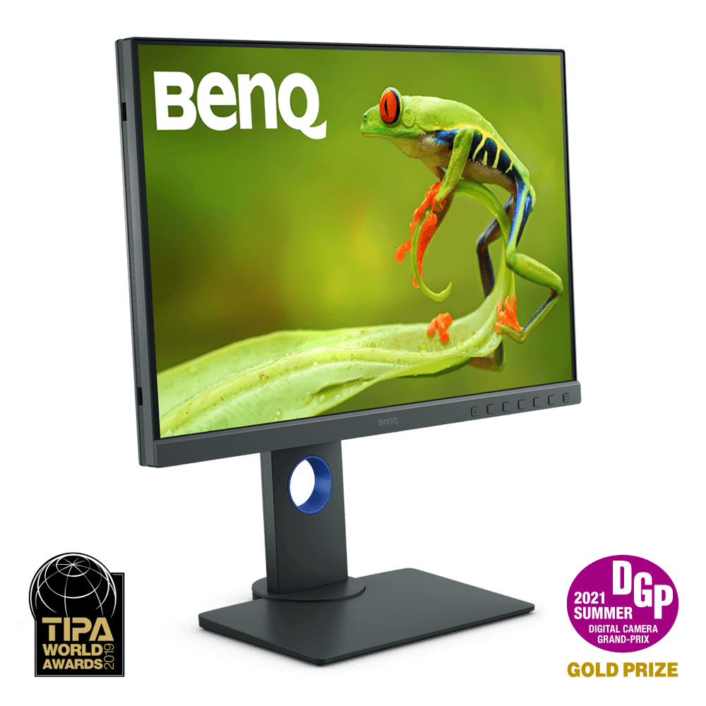 BenQ SW240 24 inch 16:10 PhotoVue IPS Monitor with SH240 Shading Hood ...