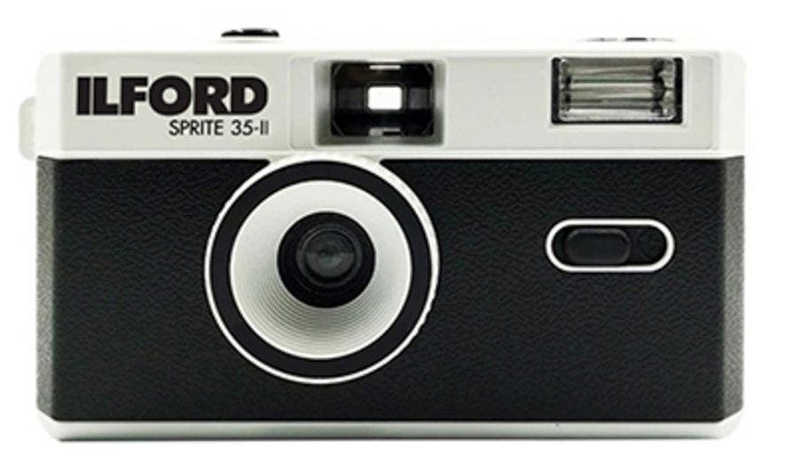 Ilford Sprite 35-II Reusable Camera - Black & Silver + BONUS ROLL of H ...