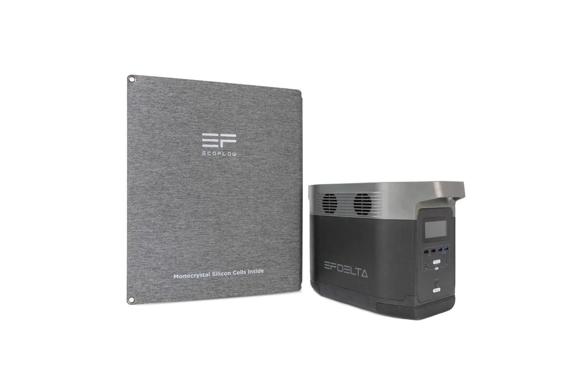 EcoFlow 110W Solar Panel, light weight and foldable - MS301 – Camera ...