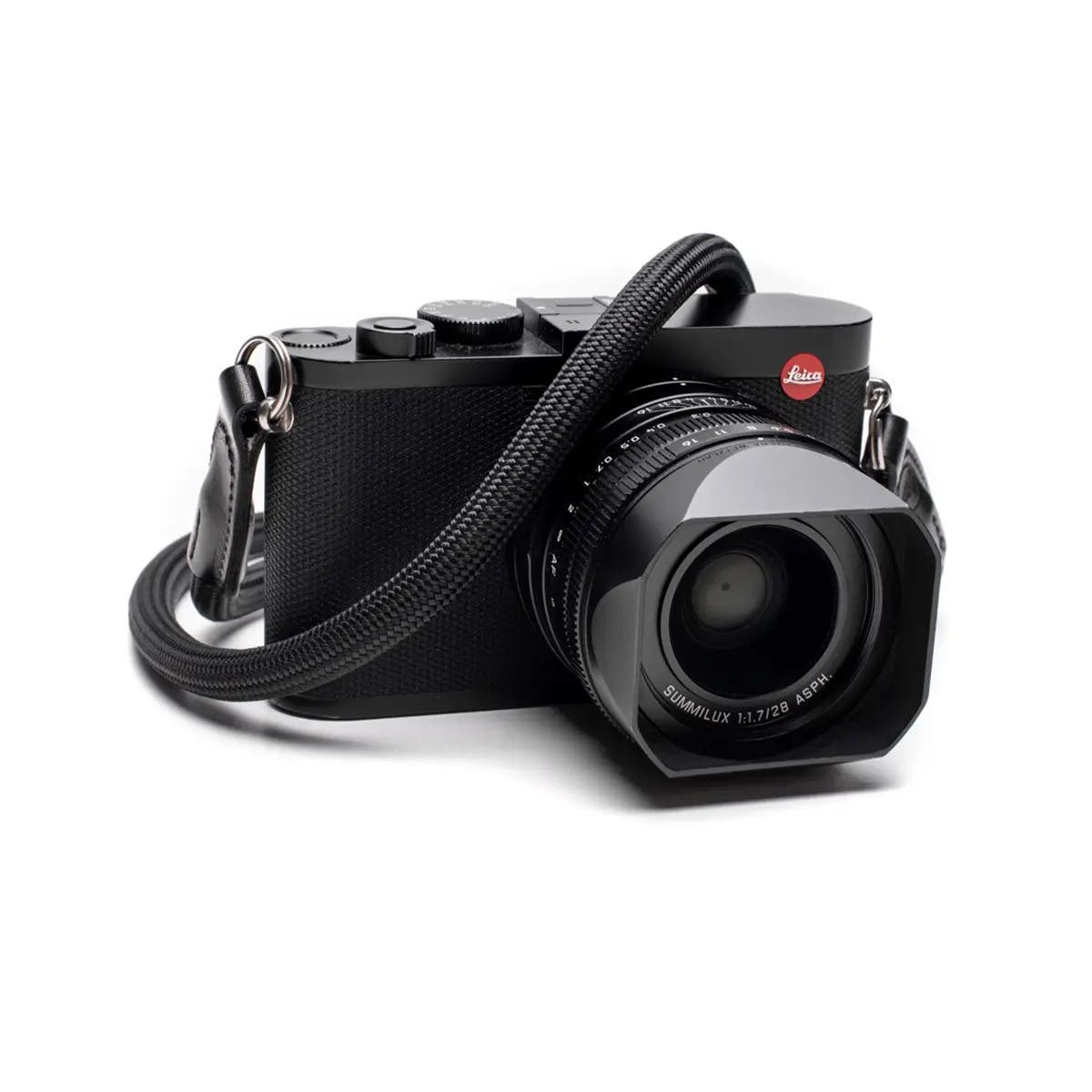 Leica Rope Strap, Black Reflec 126cm With Nylon O-Rings – Camera Electronic
