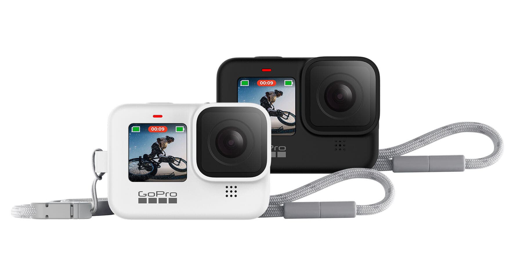 GoPro Sleeve & Lanyard for HERO9/10/11/12/13 Black (White) – Camera ...