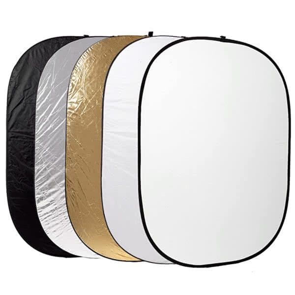 Xlite 1.5m x 2m 5 in 1 Reflector Set (W/B/SIL/SUN/TRAN ) – Camera ...